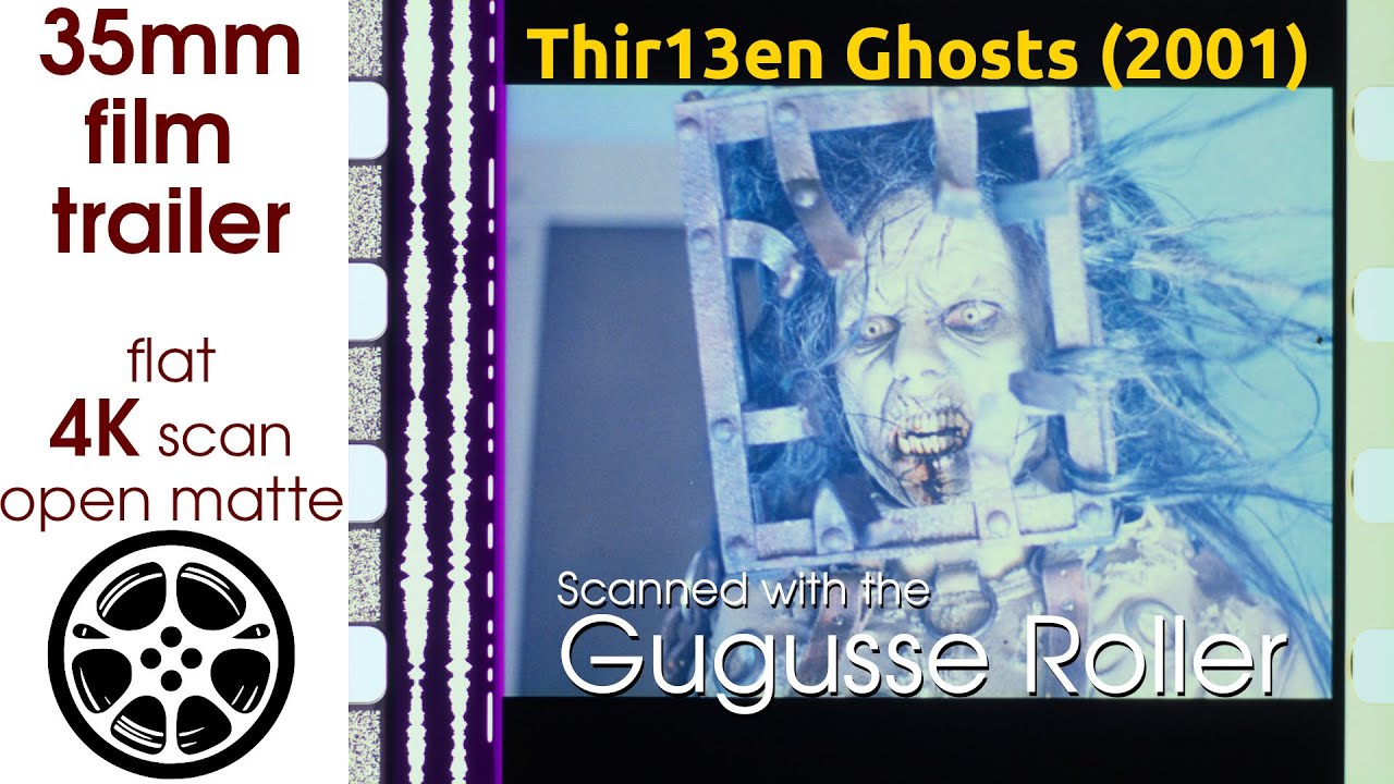 Thir13en Ghosts (2001) 35mm film trailer, flat open matte, 4K *CROPPED ...