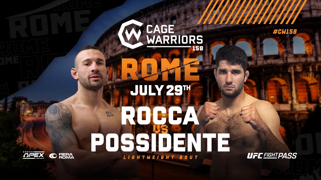 Gianluca Rocca vs. Guido Possidente | FULL FIGHT | CW 158 - YouTube