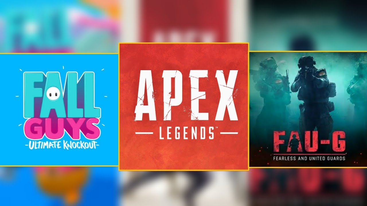 APEX LEGENDS MOBILE | FALL GUYS MOBILE | FAUG MOBILE | CLASH OF CLANS ...