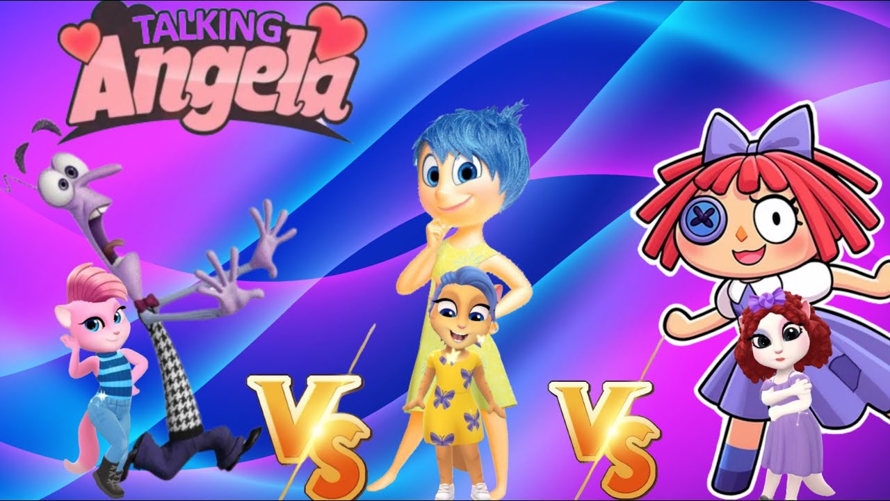 My talking angela 2 Insidi out vs Ragatha vs SpongeBOB sqyerepants ...