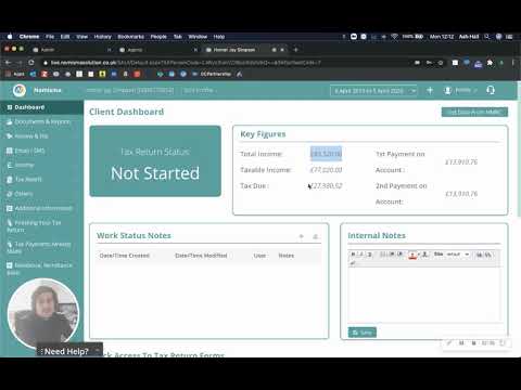 Self-assessment software for accountants - YouTube