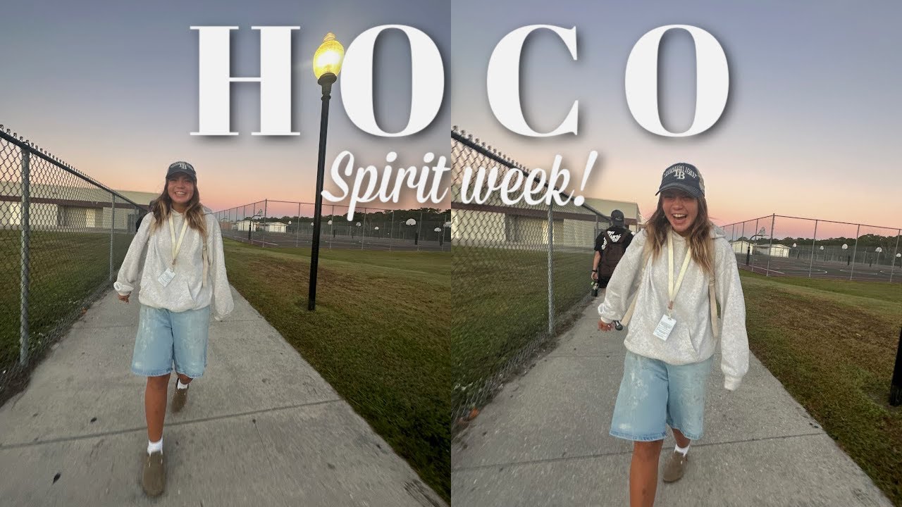 HOCO SPIRIT WEEK! | junior year - YouTube