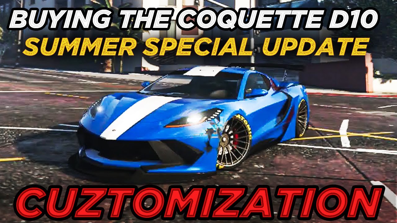 Invetero Coquette D10 Gameplay & LSC Customization "C8" (GTA 5 Summer ...