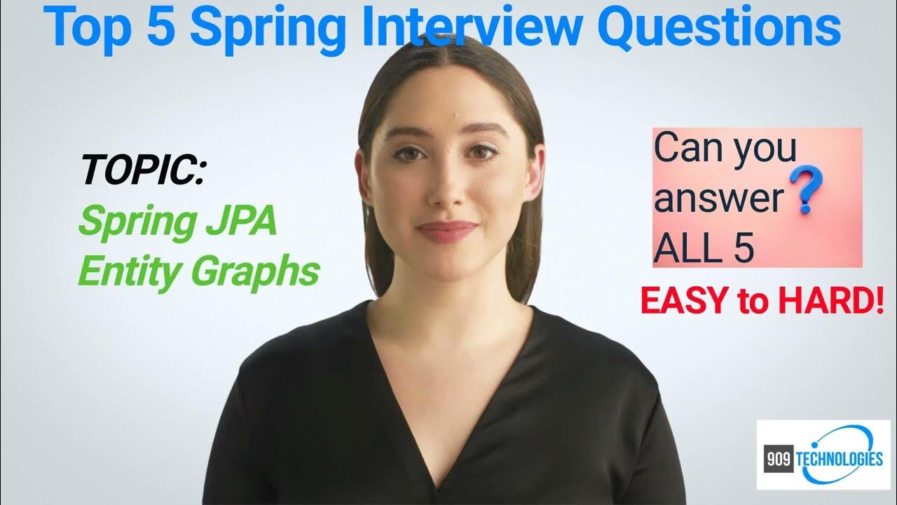 Java Interview Questions Spring Jpa Entity Graphs Youtube 1075