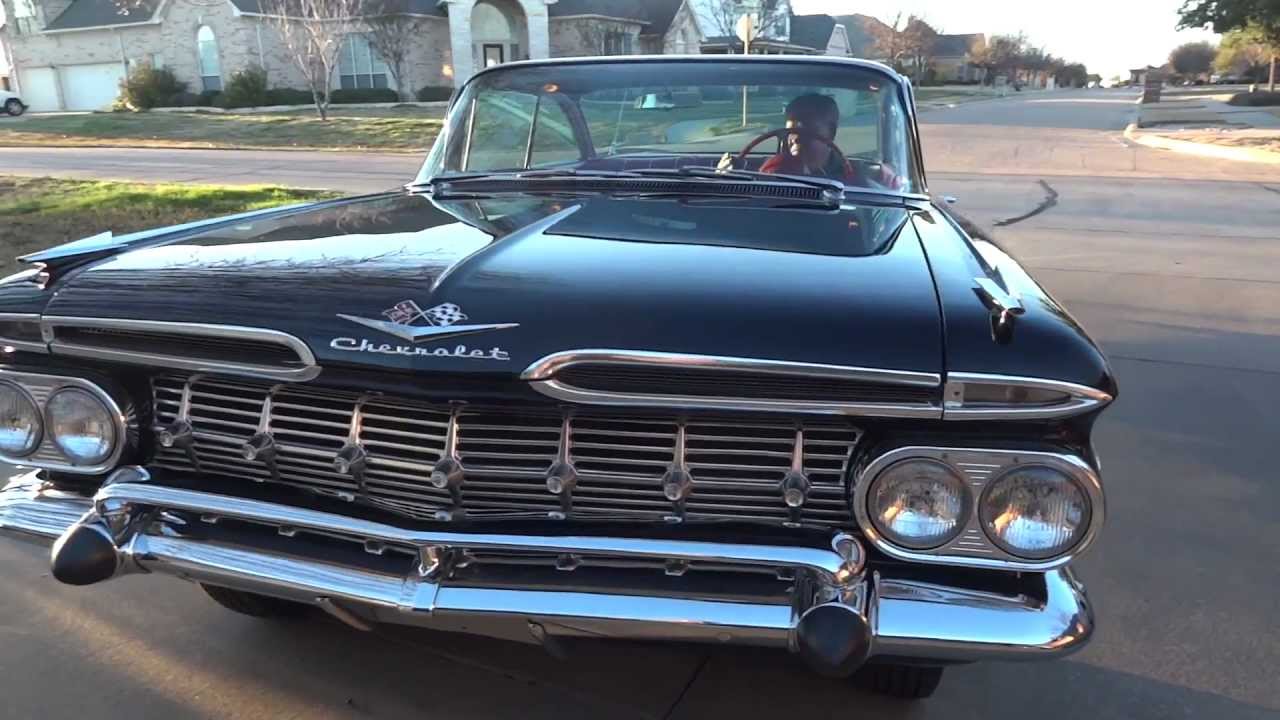 Chevrolet Impala 348 1959 1959 Chevrolet Impala Convertible For Sale