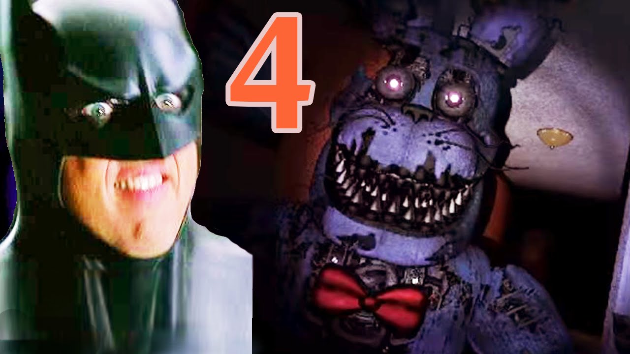 Batman Plays Five Nights At Freddy's 4 - Night 1 | The MBros - YouTube