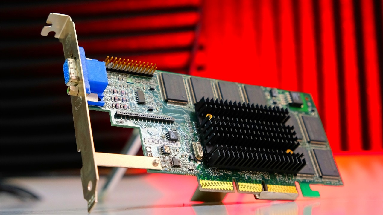 Matrox Millenium G400 32MB Benchmark - YouTube