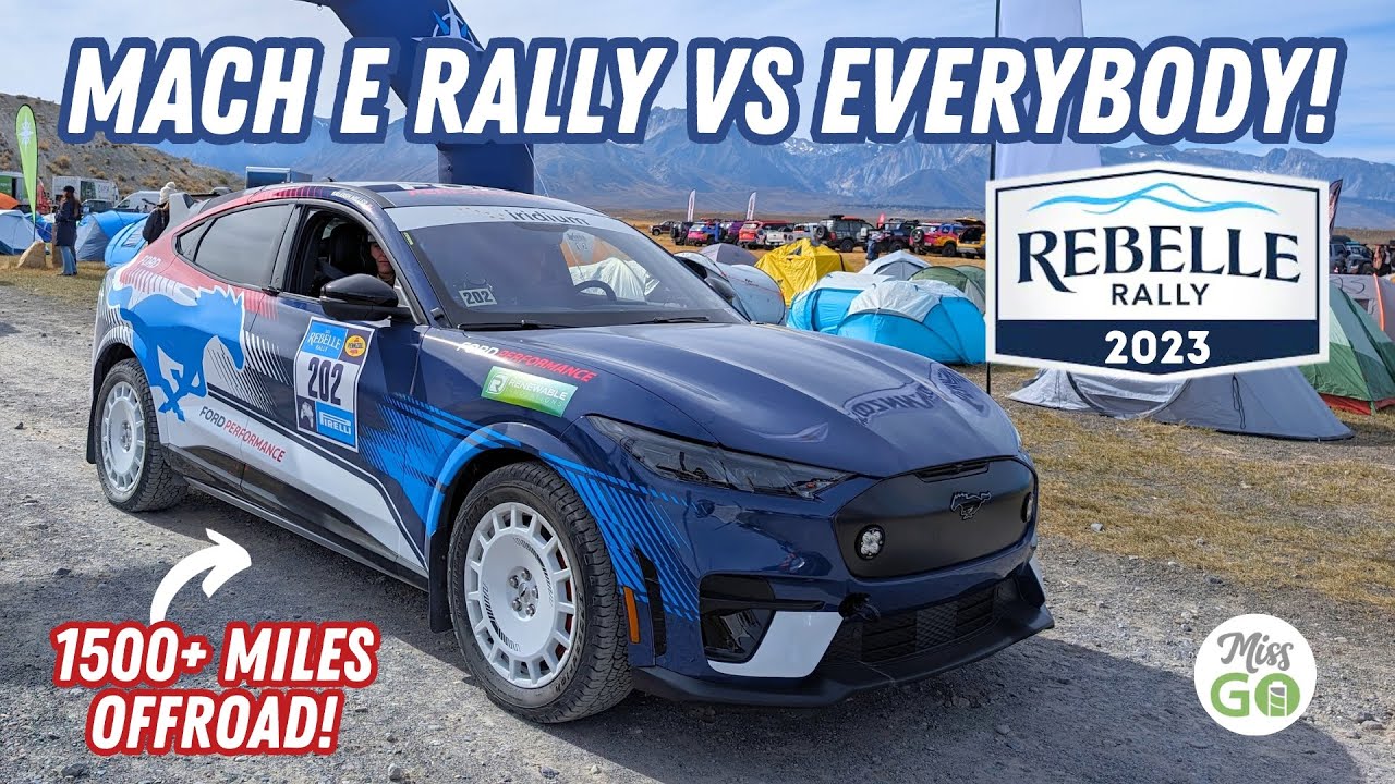 Rebelle Rally : Ford Mustang Mach E Rally VS Everybody - YouTube