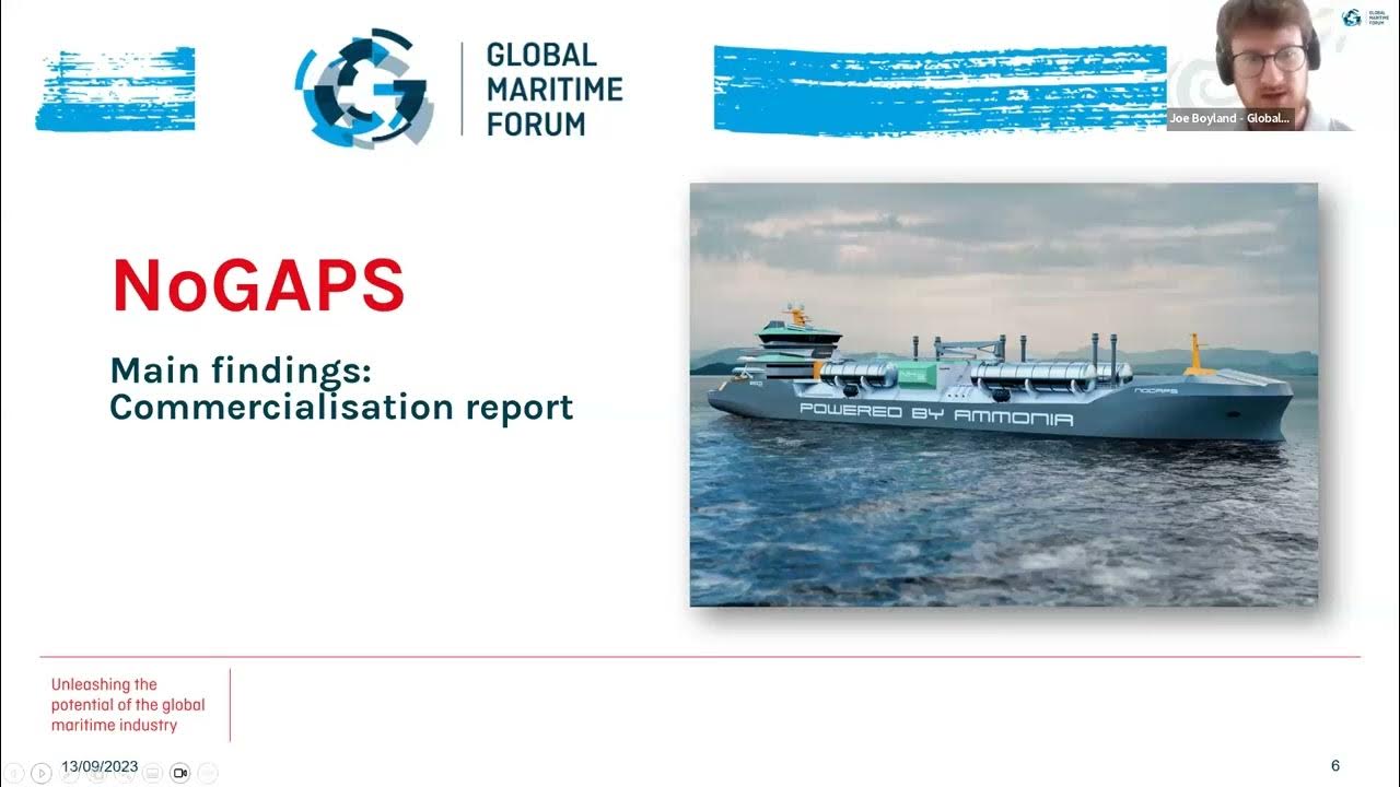 Nordic Green Ammonia Powered Ships Nogaps Webinar Youtube