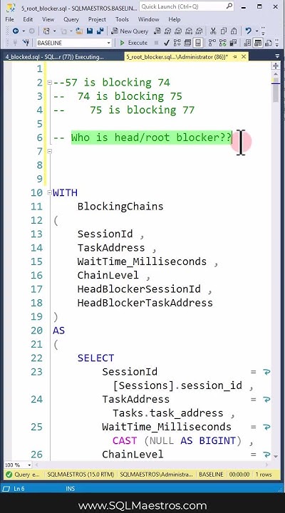 Head-Root Blocker - YouTube