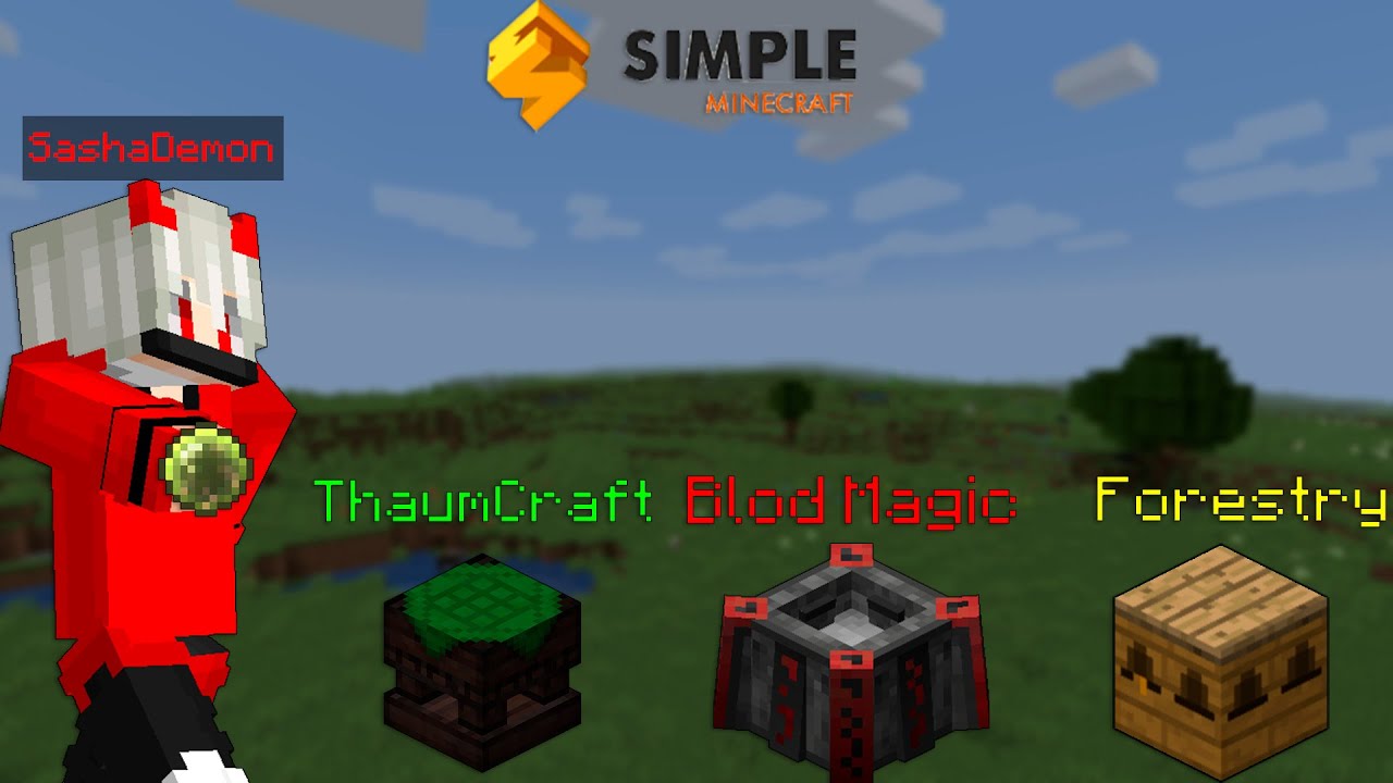 SimpleMinecraft #3 Blod Magic - YouTube