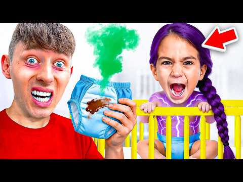 KLEINER JUNGE wurde in ein K-POP BABY Verwandelt !😱