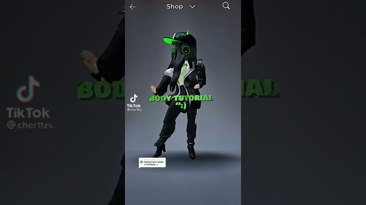 #roblox body tutorial - YouTube