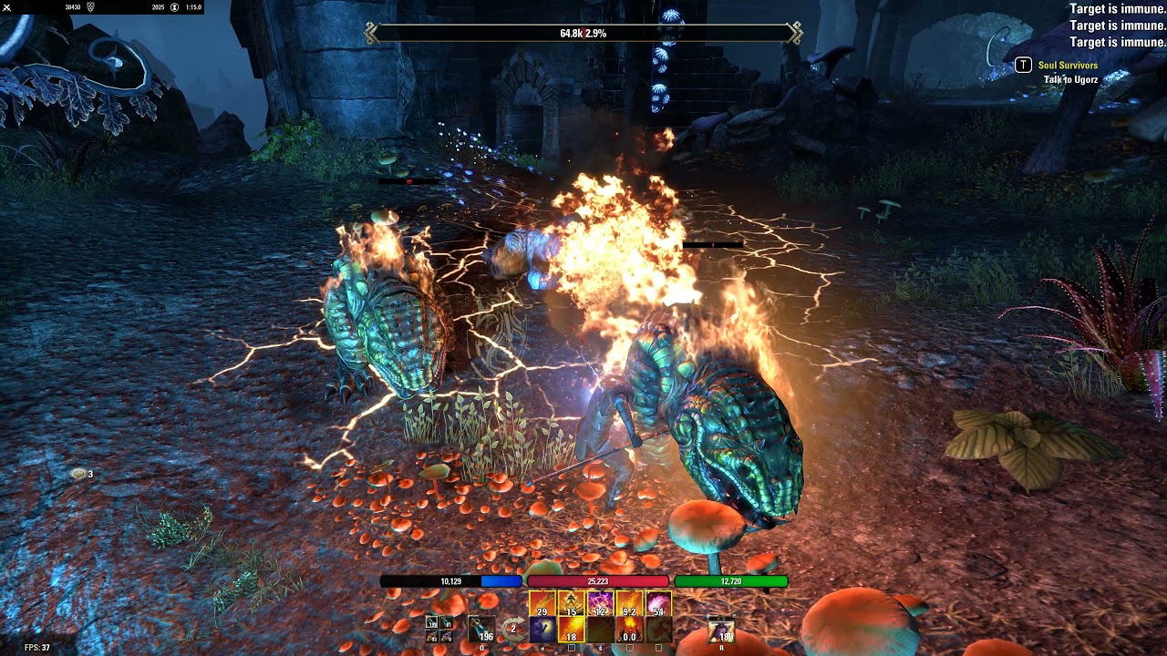 Darkshade Caverns II - ESO Magicka Dragonknight PVE Solo Build - YouTube