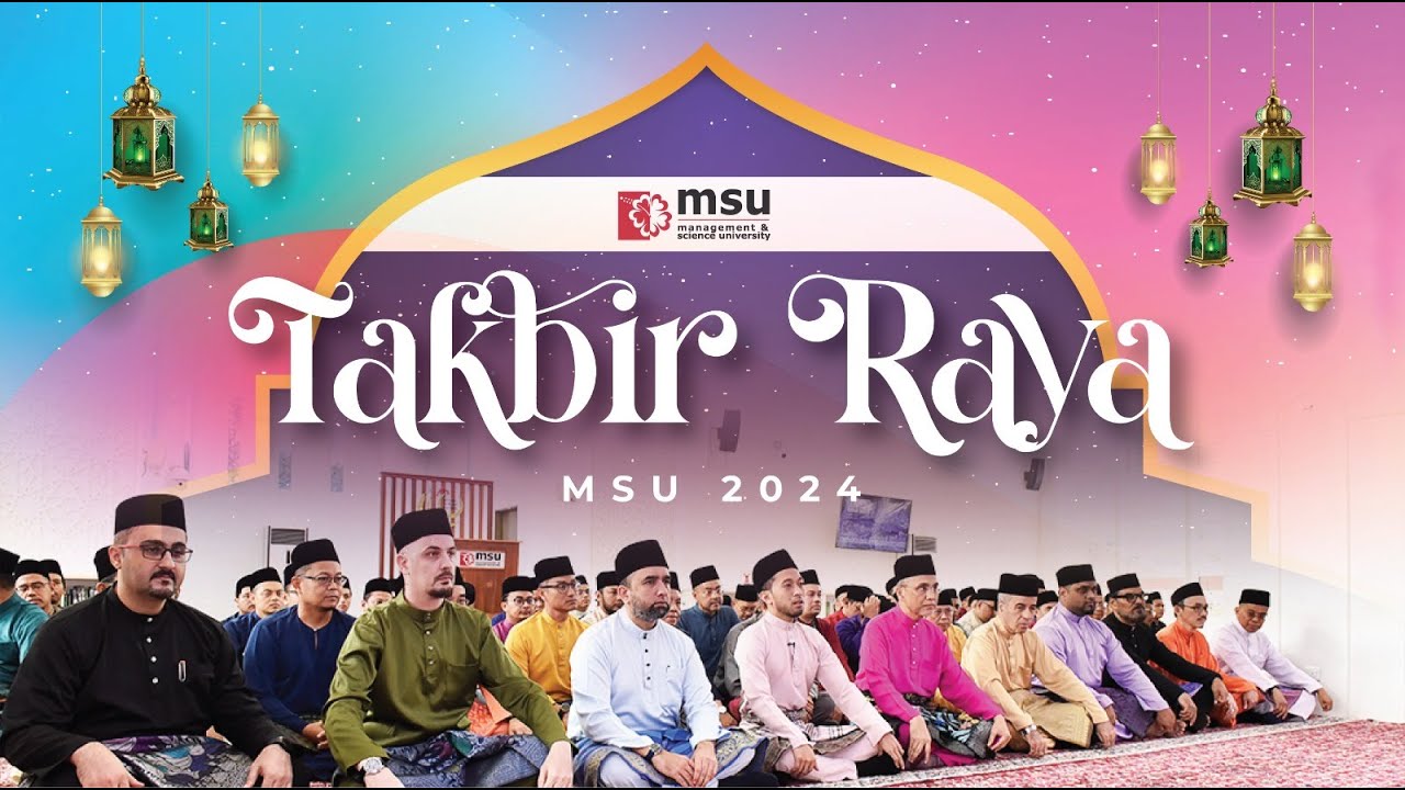 MSU Takbir Raya 2024 - YouTube