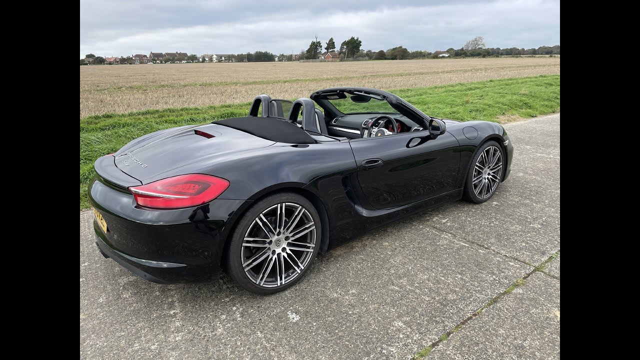Porsche Boxster. Black Edition. 2016 - YouTube