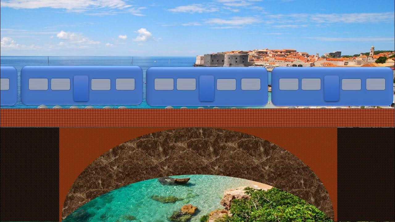 MOVING TRAIN ANIMATION IN POWERPOINT - YouTube