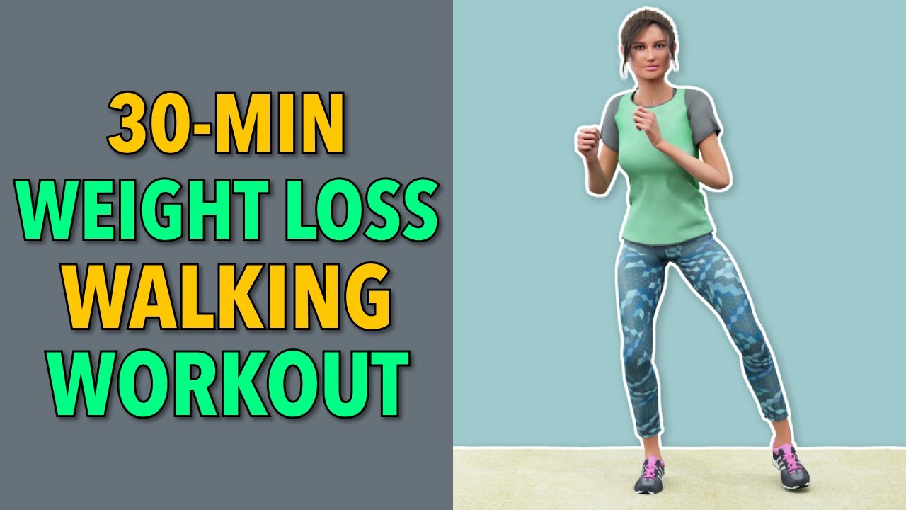 30-Min Weight Loss Indoor Walking Workout At Home - YouTube