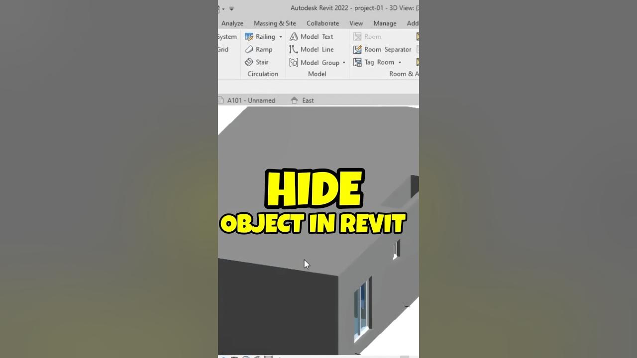 How to Hide & Unhide Any Element In Revit #revit #architecture #revittutorial @DeepakVerma_cad ...