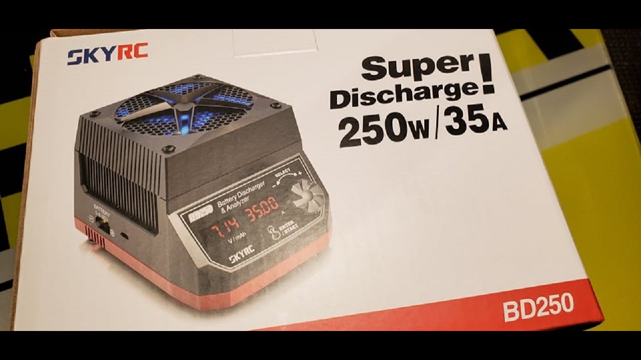 Review: SkyRC Battery Discharger and Analyzer - BD250 - YouTube