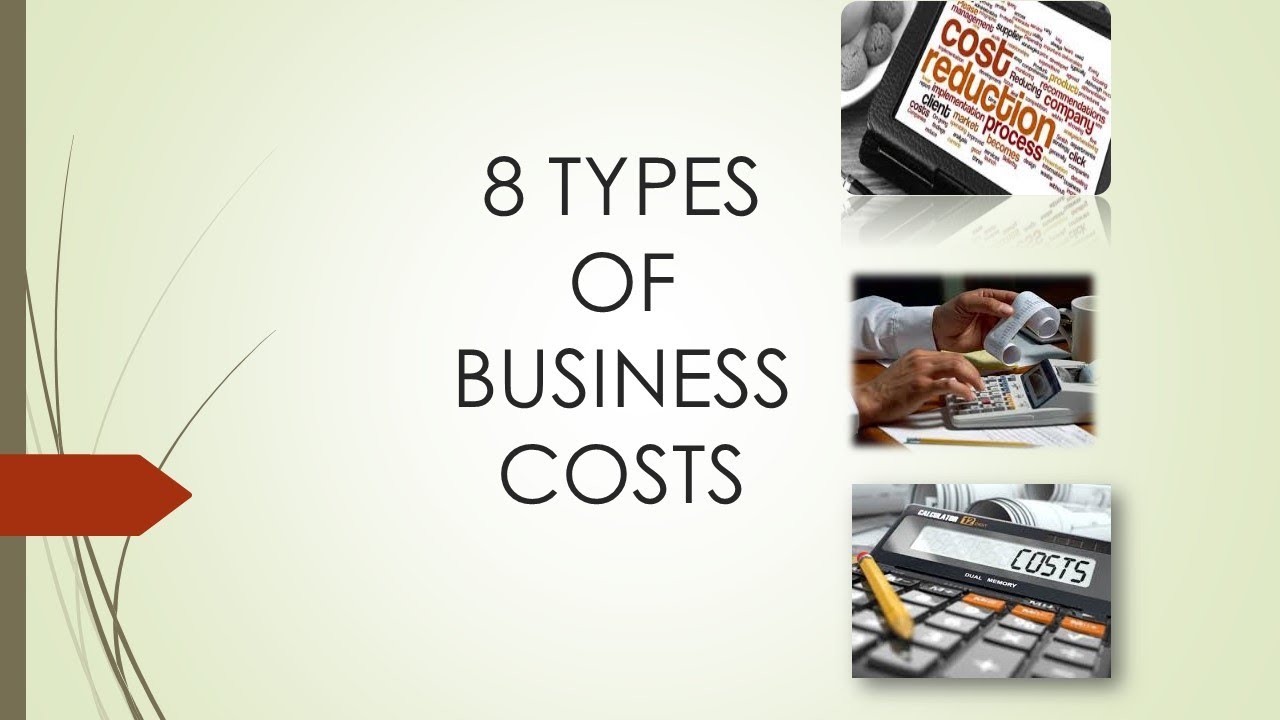 8 Types of Costs - YouTube