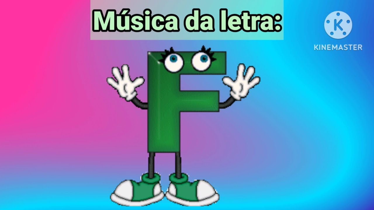 MÚSICA DA LETRA F. ALFABETO FÔNICO. ALFABETIZAÇÃO. - YouTube