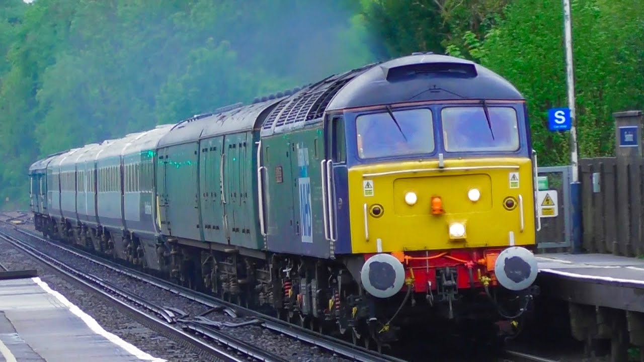 Legend Drivers & Trains At Shawford Including ROG 47815 Dragging A 442 ...