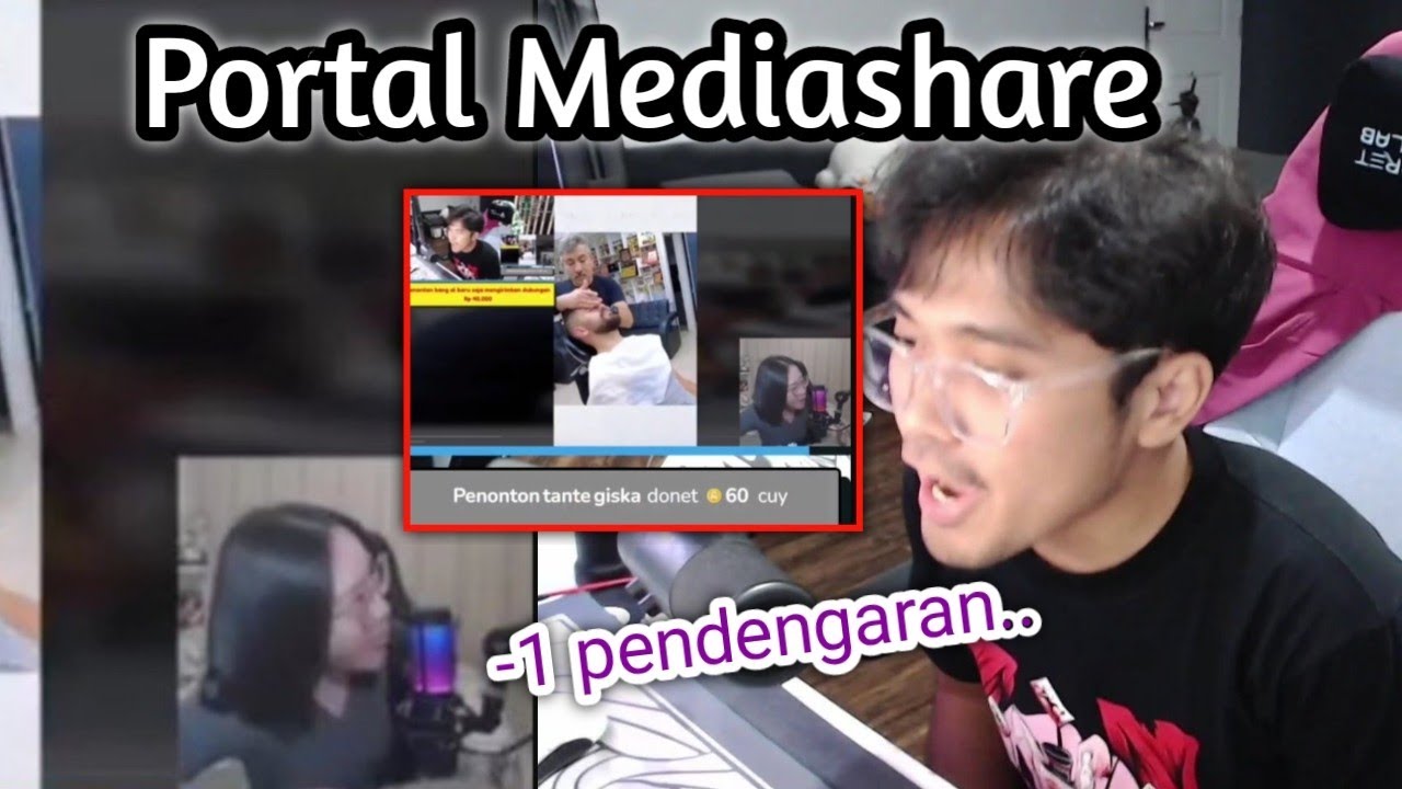 Momen bang AL di kirimin mediashare tante ghiska yang lagi stream, auto ...