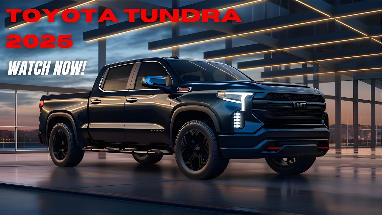 NEXT-GEN PICKUP: 2025 TOYOTA TUNDRA TURBO HYBRID REVEALED! - YouTube