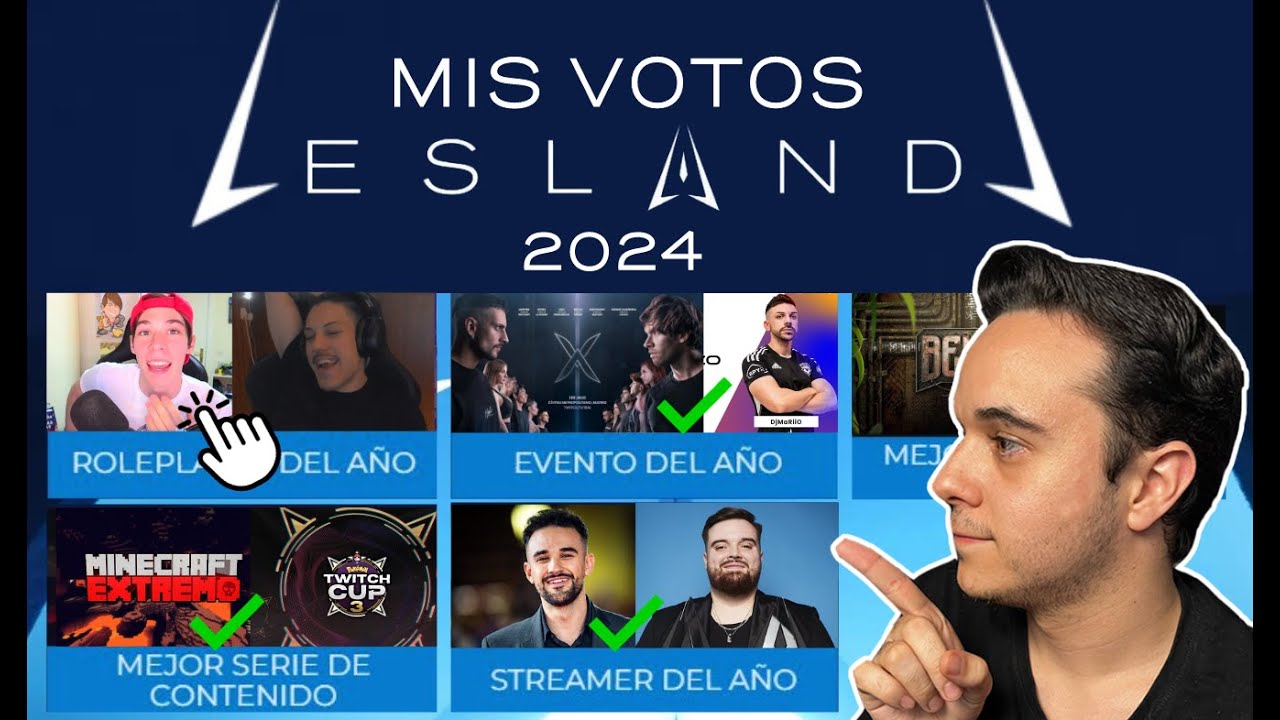 MI VOTO PROFESIONAL a los ESLAND 2024 | Nenitoo - YouTube