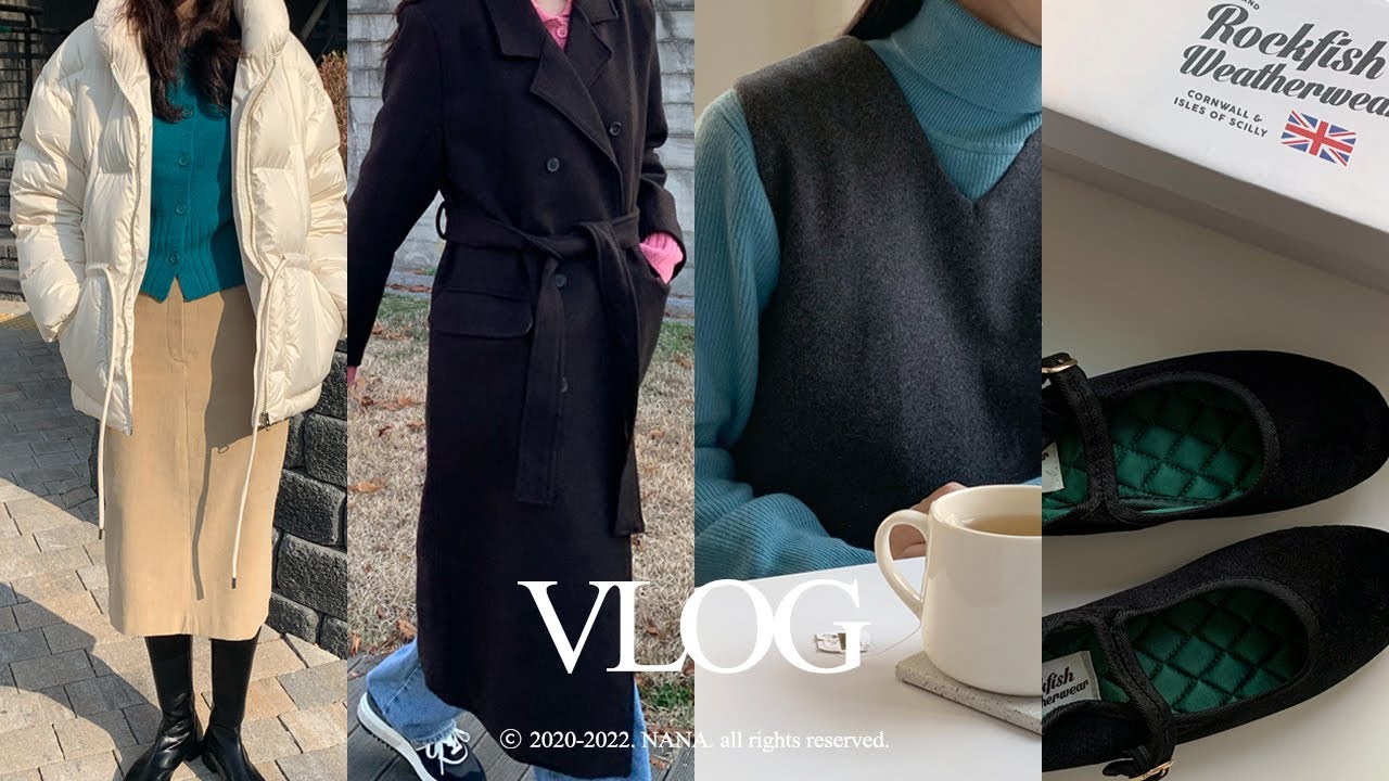 Vlog 자매 일상 브이로그 쇼핑 하울 자라 Zara 신상 락피쉬 메리제인 르패딩 모어올레스 아우로 일주일 데일리