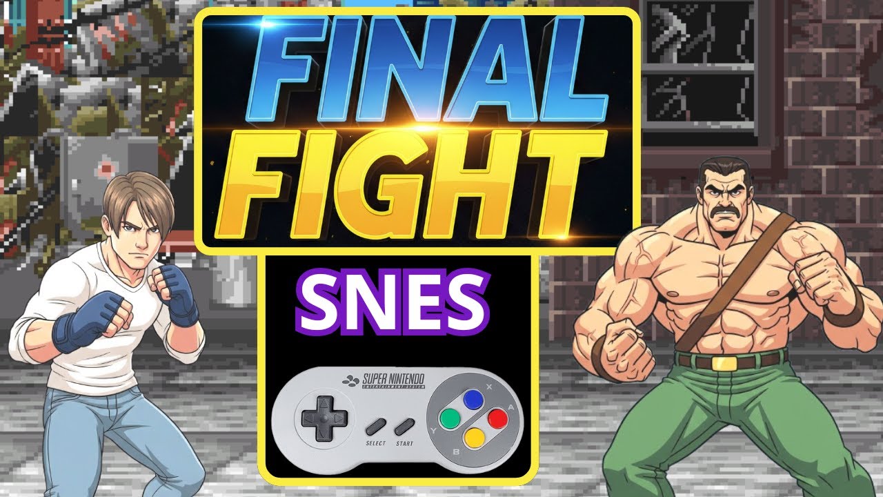 SNES BEAT 'EM UP GAME - FINAL FIGHT - SOBRE O GAME - YouTube