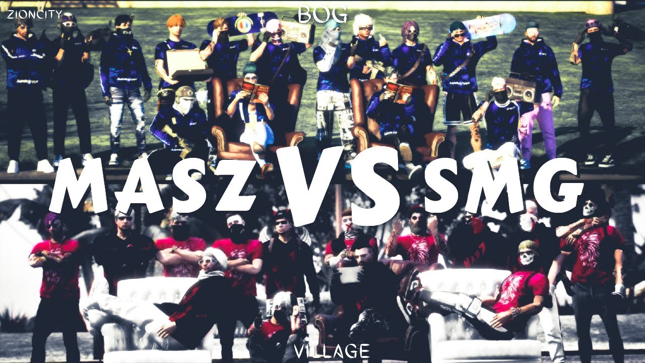 MASZ vs SMG Village Bog War - YouTube