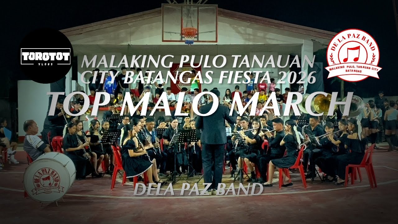 Dela Paz Band | Malaking Pulo Fiesta 2026 | Top Malo March - YouTube