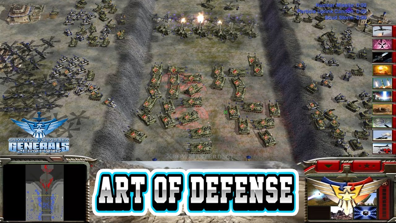 Command & Conquer Generals Zero Hour - ART OF DEFENSE Gameplay AOD ...
