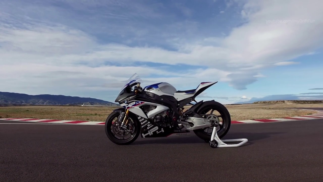 2017 BMW HP4 RACE Racing Engine 215 hp, Carbon Wheels and Frame - YouTube