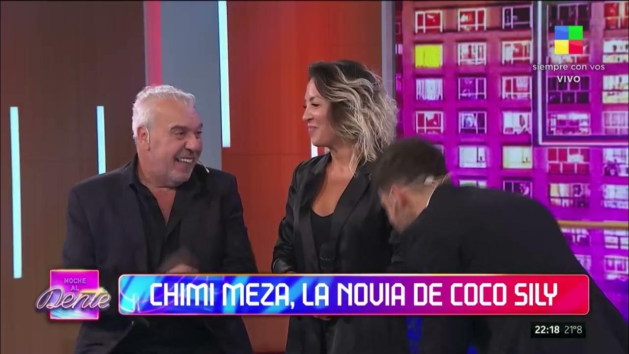 La historia de amor de Coco Sily y Chimi Meza, su novia - YouTube
