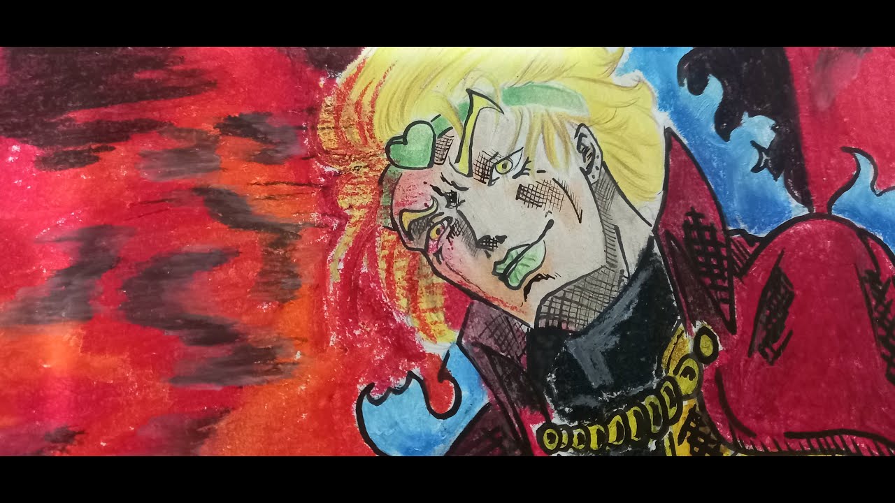 Dio Brando - JoJo´s Bizarre Adventure - Speed Drawing #art #diobrando # ...