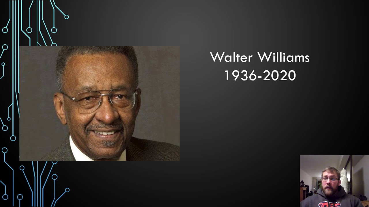 Tribute to Dr. Walter Williams - YouTube