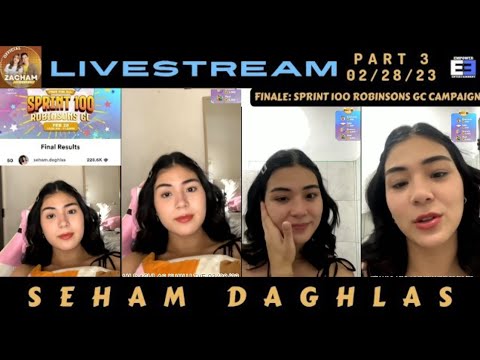 ZACHAM PT.3: SEHAM DAGHLAS - SPRINT 100 ROBINSONS GC CAMPAIGN FINALE 02/28/23 - YouTube