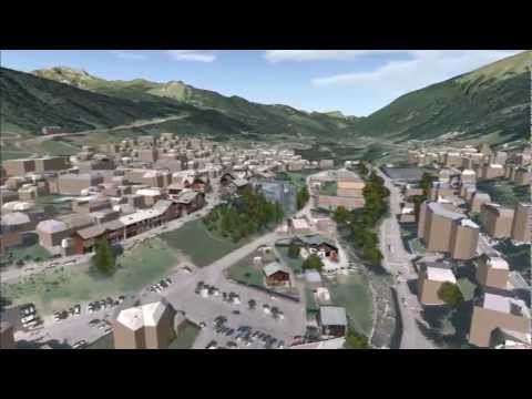 Morzine Les Prodains ...en 3 D - YouTube