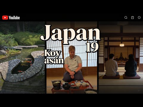 Japan #19 Koyasan Tempel-Übernachtung