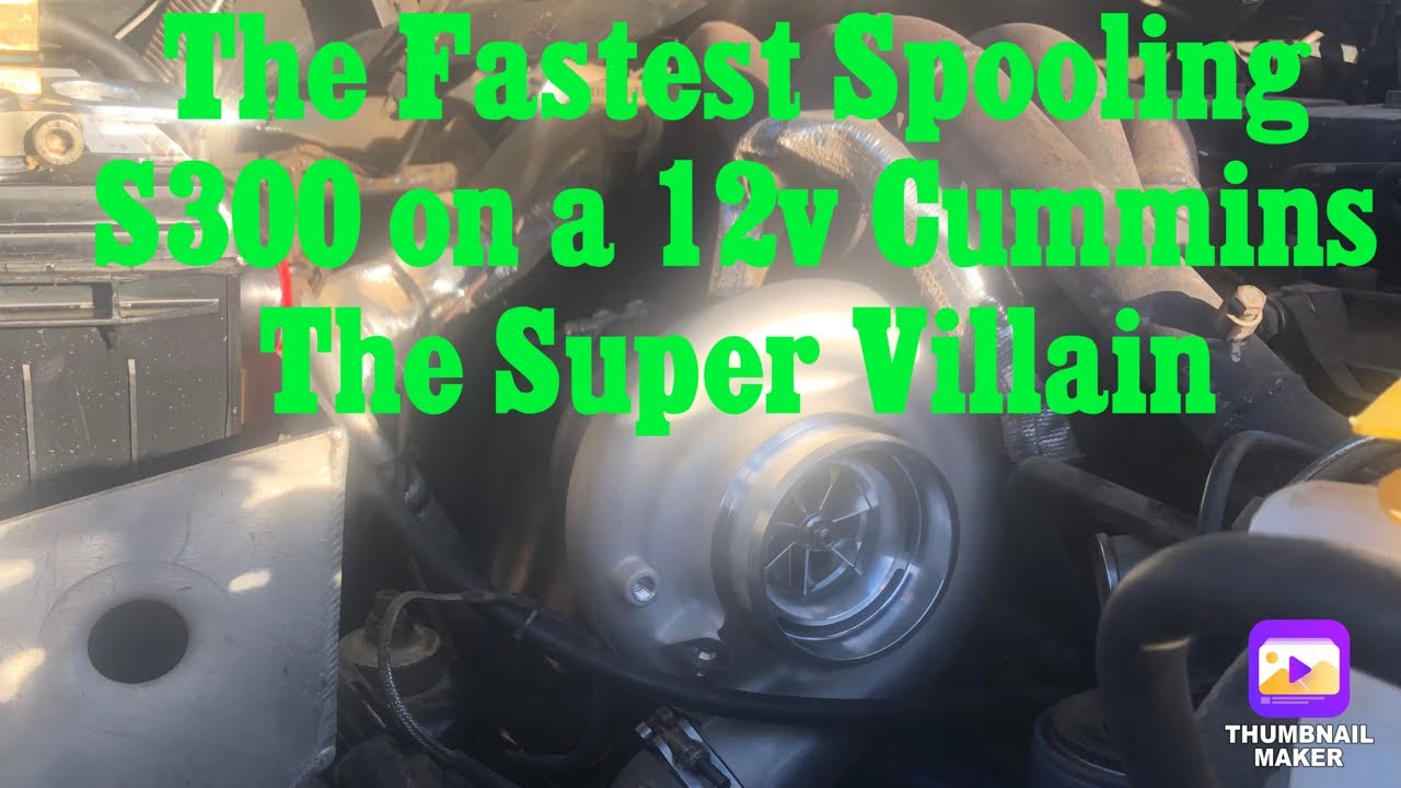 The Fastest Spooling S300 Turbo on a Cummins Built to date - YouTube