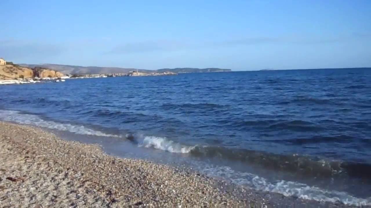 Limenaria Beach Thassos Greece - YouTube