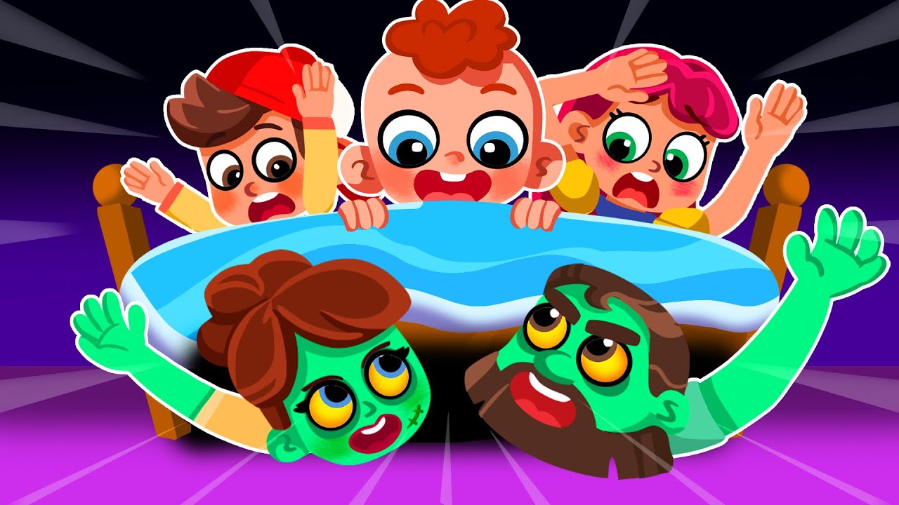 Zombie Parents Don't Bite! | Zombie epidemic Song 🧟‍♂️🏃‍♀️ & More | Fun ...