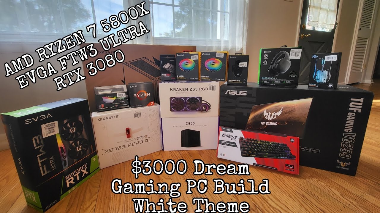 Building my DREAM PC! AMD RYZEN 7 5800X & RTX 3080 | First EVER PC ...