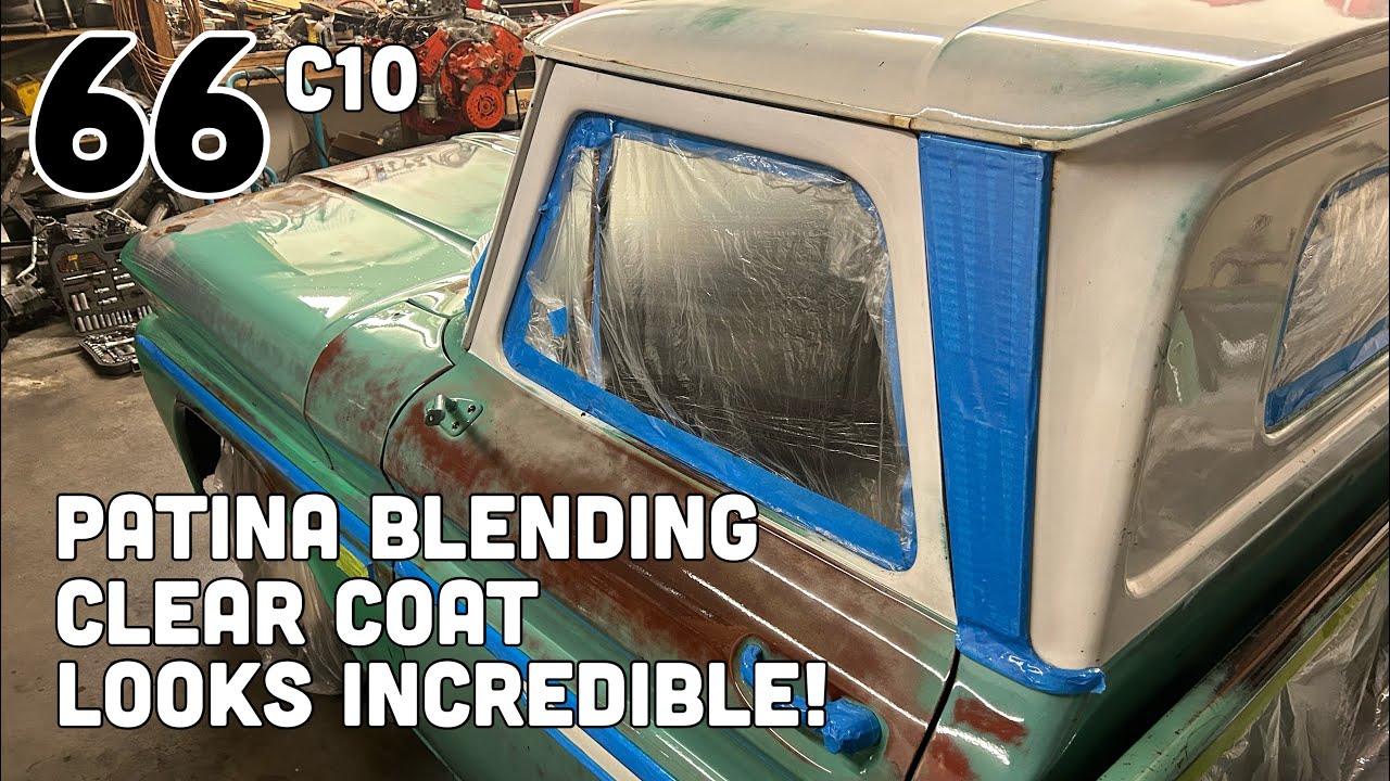 Amazing results after some patina blending and fresh clear coat! - YouTube