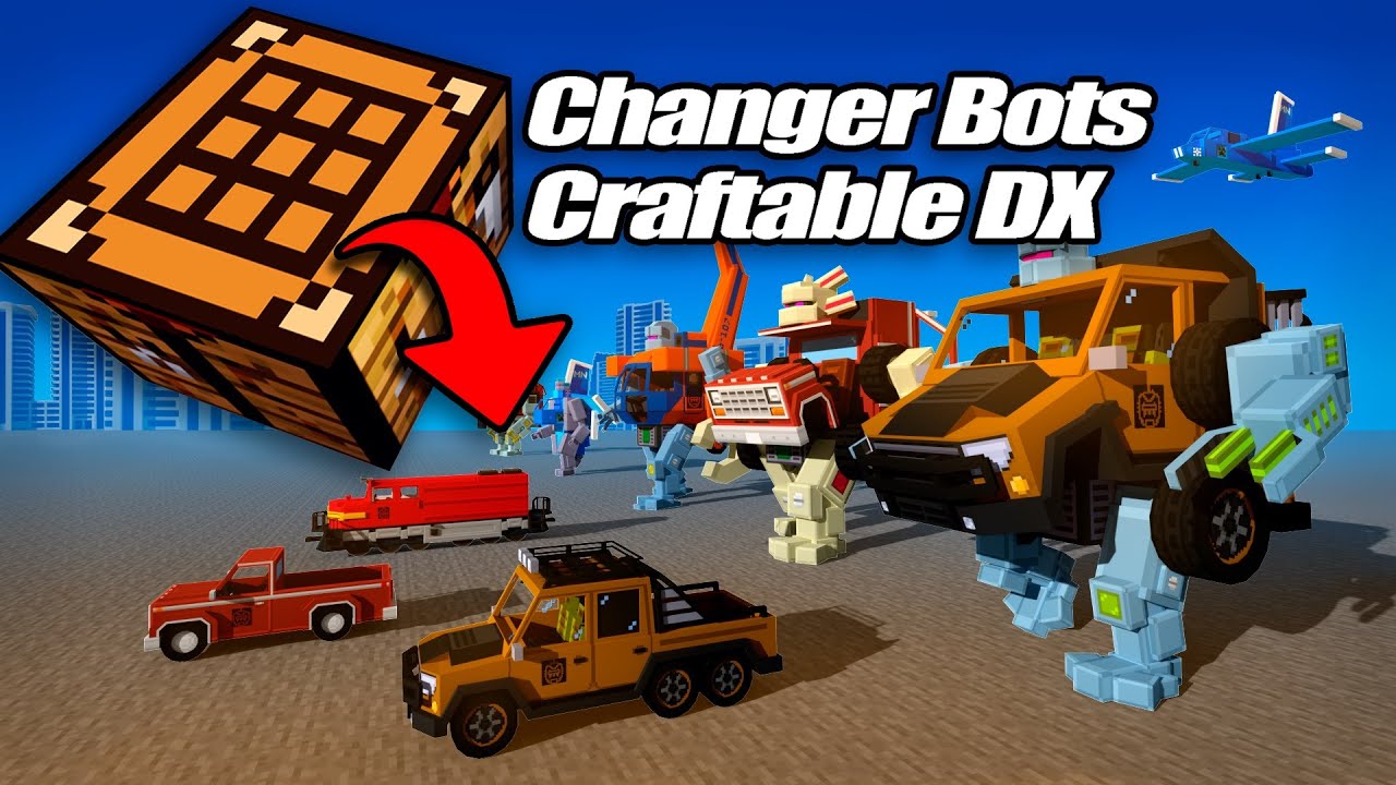 Changer Bots Craftable DX Trailer - YouTube