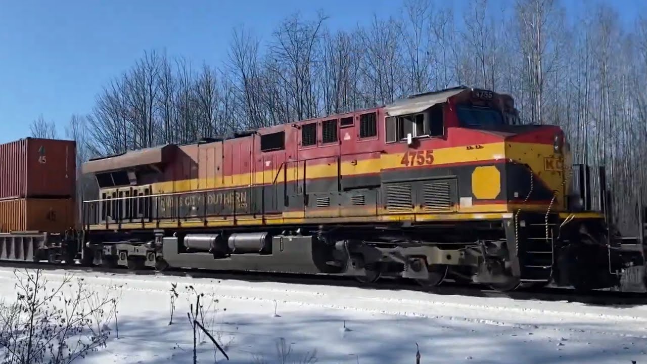 CP 8154, CP 8650, KCS 4755 & CP 8105 - YouTube