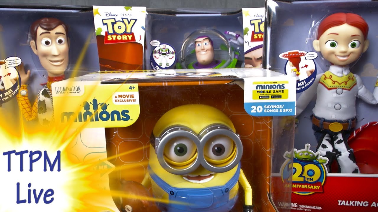 Win Toy Story and Minions on #TTPMLive - YouTube